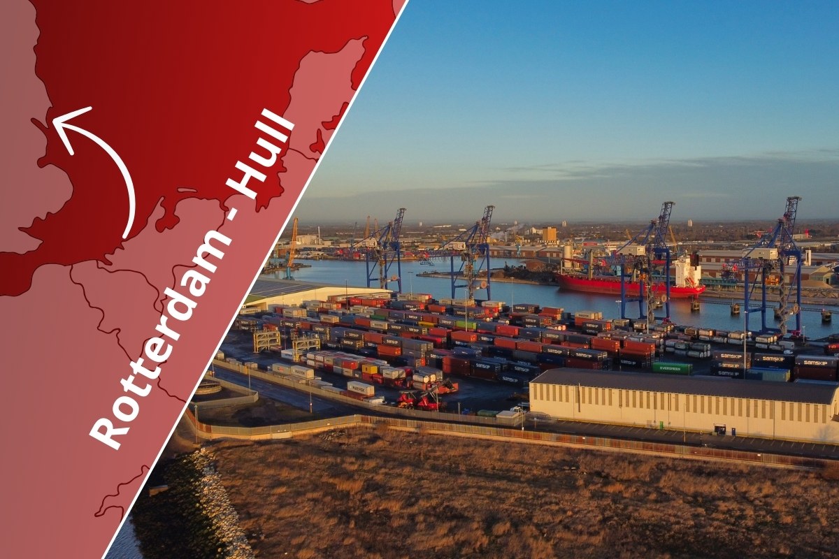 Boot IJmuiden naar Newcastle - Engeland Overtocht