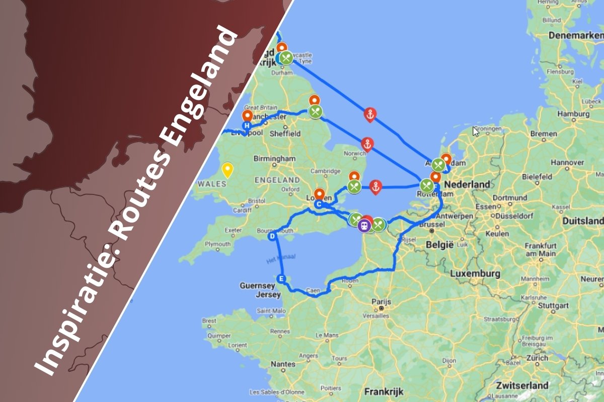 Ontdek unieke veerboot routes voor een rondreis door Engeland ...